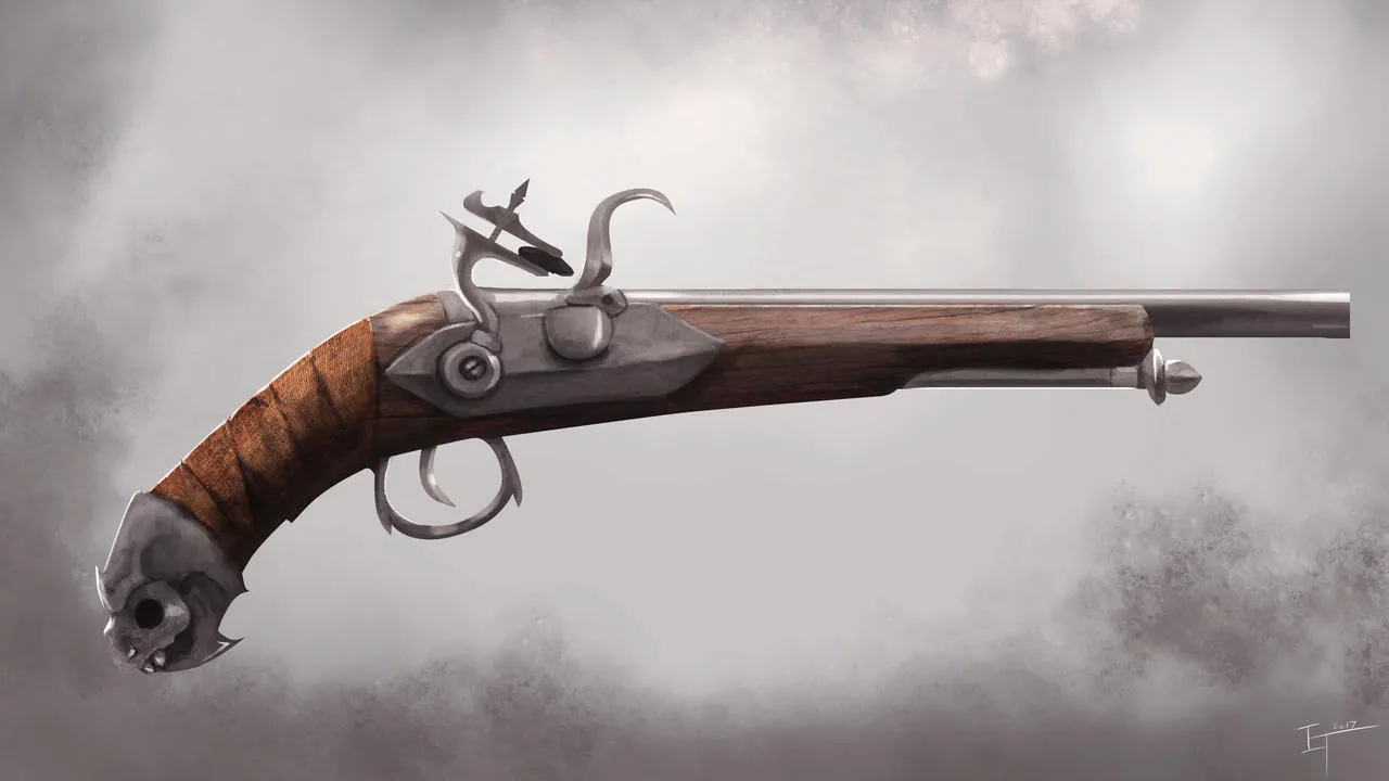 Legendary Pistol • Daggerheart Homebrew • Heart Of Daggers